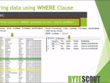 Filtering Data With Where Clause Overview Learn Sql 24 7